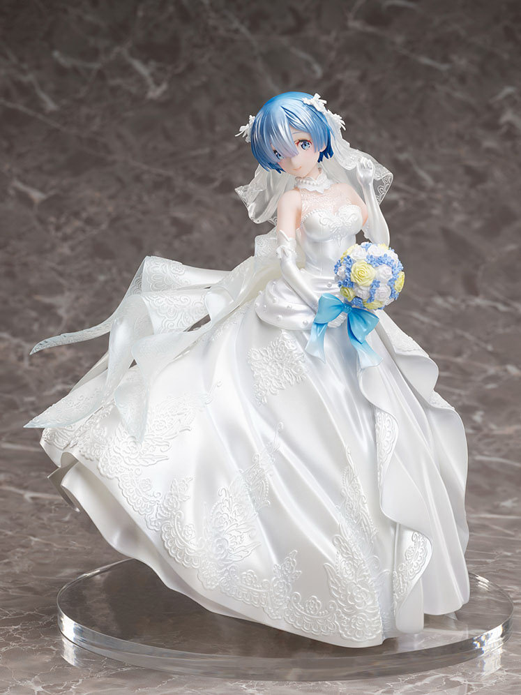 [exclusive] Re:Zero – Rem -Wedding Dress- PVC figure by F:NEX (FuRyu ...