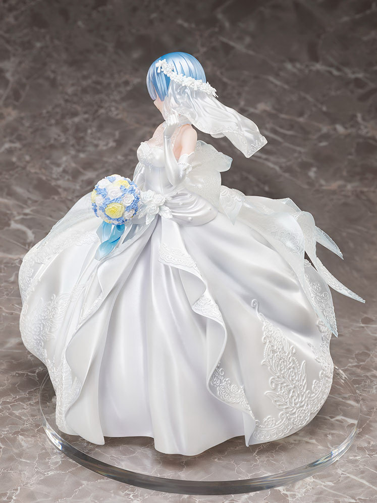 [exclusive] Re:Zero – Rem -Wedding Dress- PVC figure by F:NEX (FuRyu ...