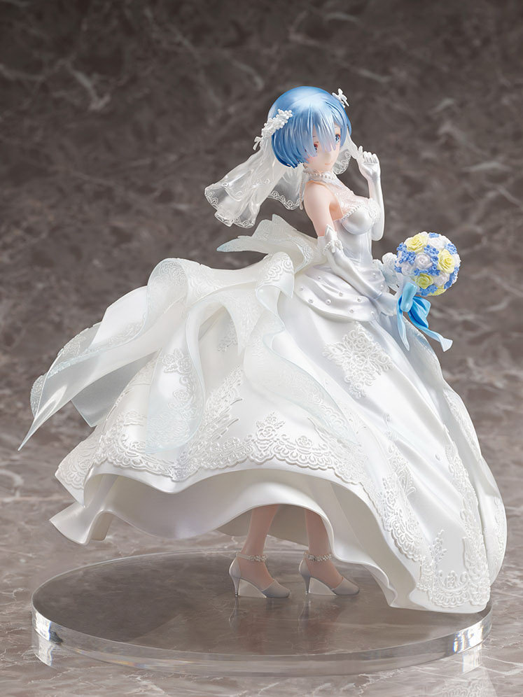 [exclusive] Re:Zero – Rem -Wedding Dress- PVC figure by F:NEX (FuRyu ...
