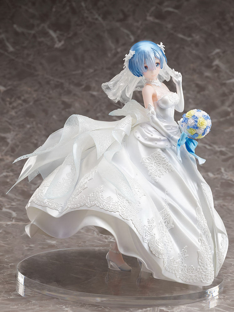 [exclusive] Re:Zero – Rem -Wedding Dress- PVC figure by F:NEX (FuRyu ...