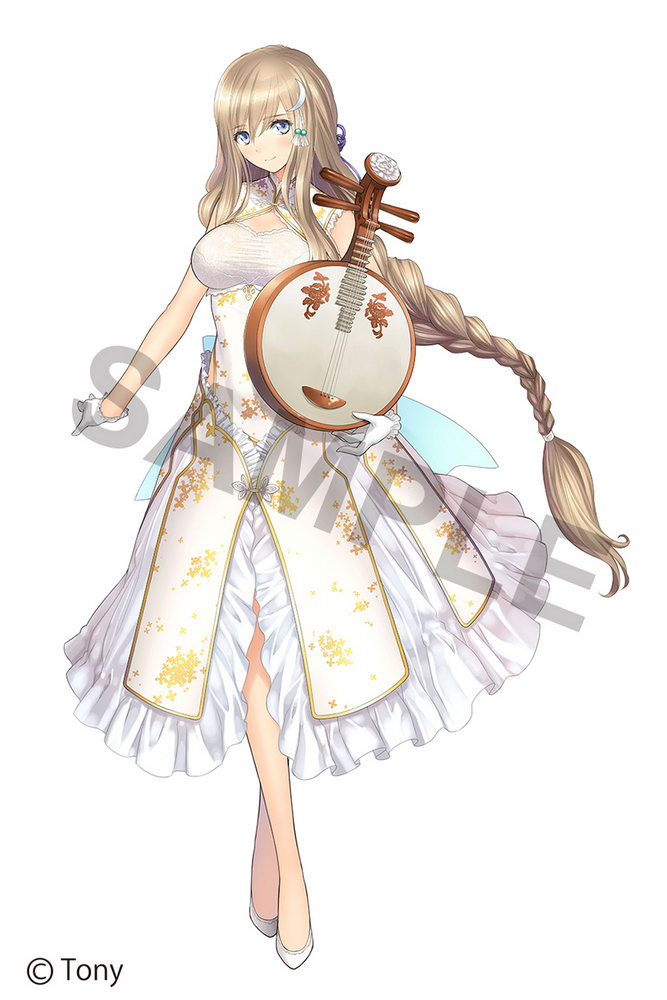 Enjou Genmu Tan – Bao-Chai illustration by Tony STD Ver. PVC figure by ...