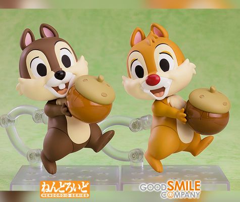 Walt Disney – Chip ‘n Dale Nendoroid action figure set by Good Smile ...