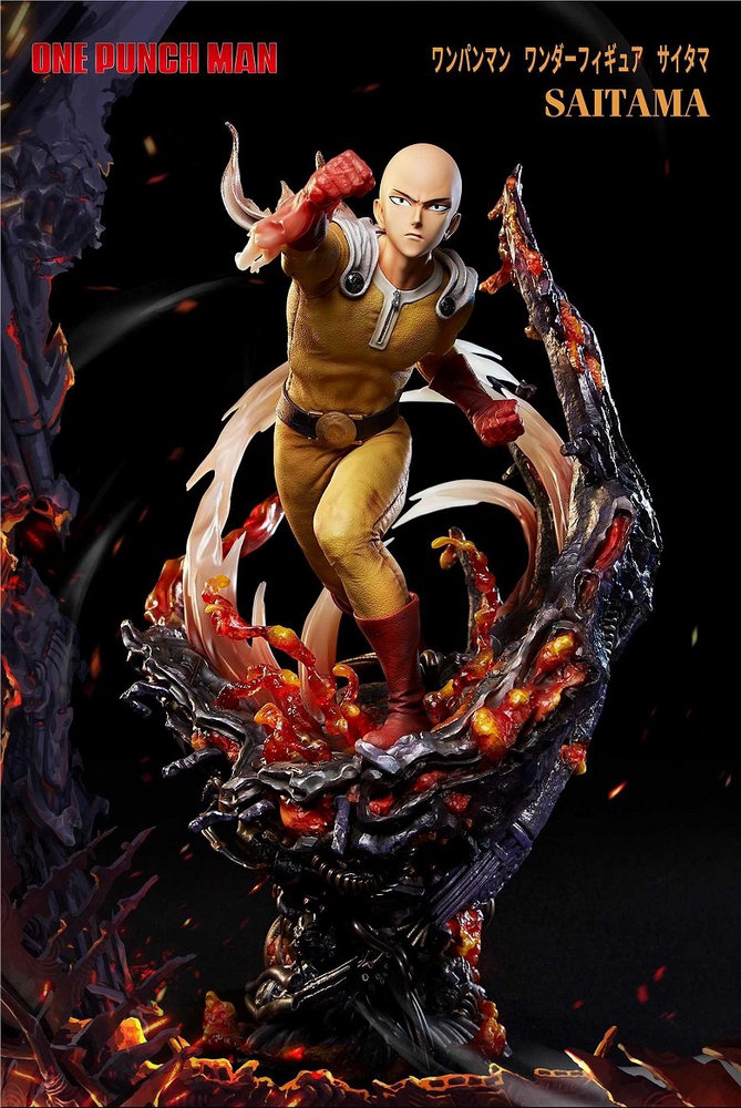 [exclusive] One-Punch Man – Saitama Wonder Figure Polystone figure by ...