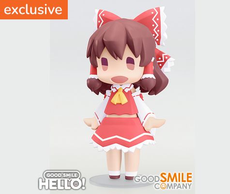 [exclusive] Touhou Project – Hakurei Reimu HELLO! GOOD SMILE PVC figure ...